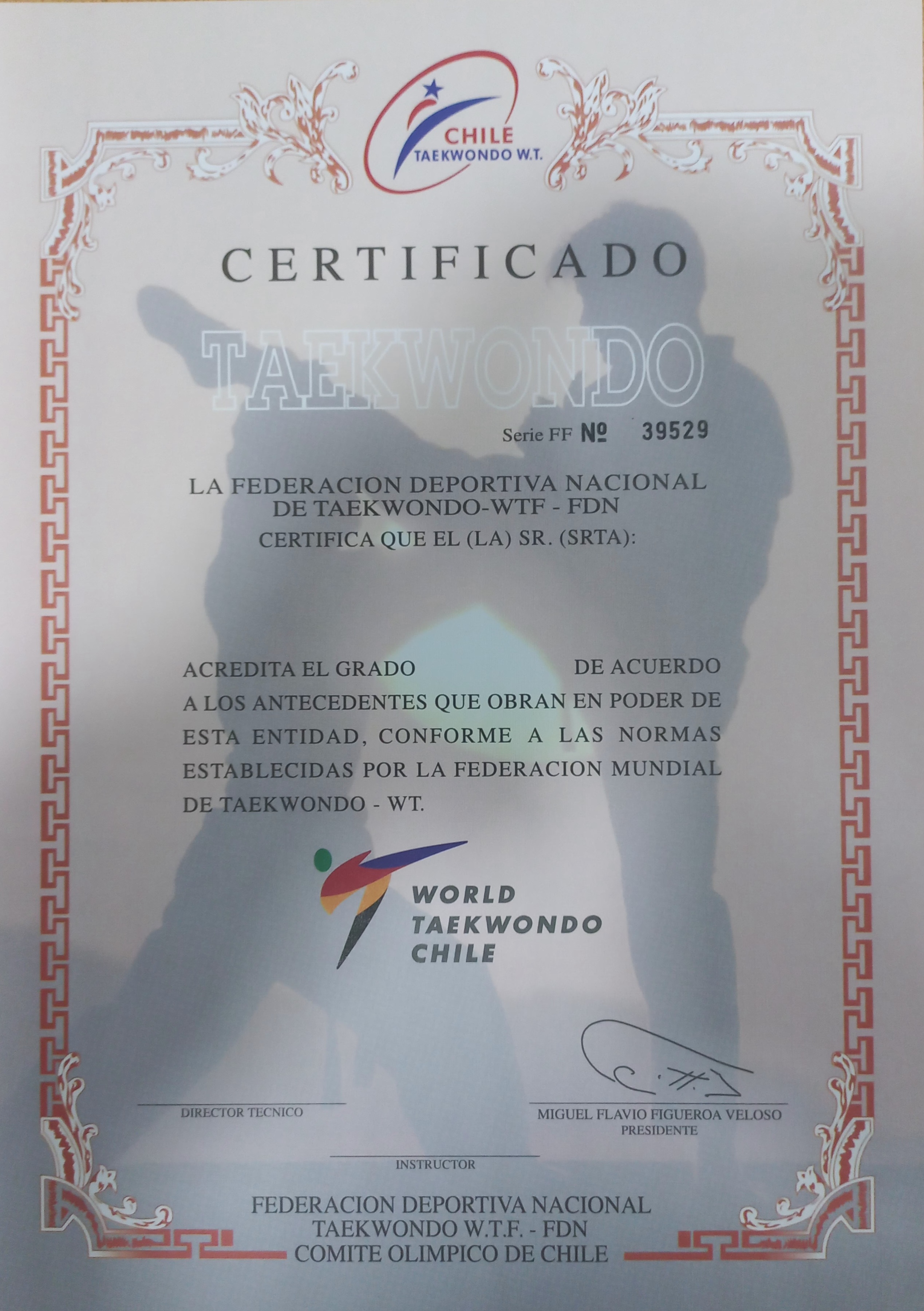 INFORMATIVO: CERTIFICADOS EMITIDOS OFICIALMENTE POR LA FEDERACIÓN ...